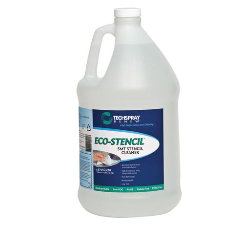 Manual & Under Stencil Cleaner removal of solder paste